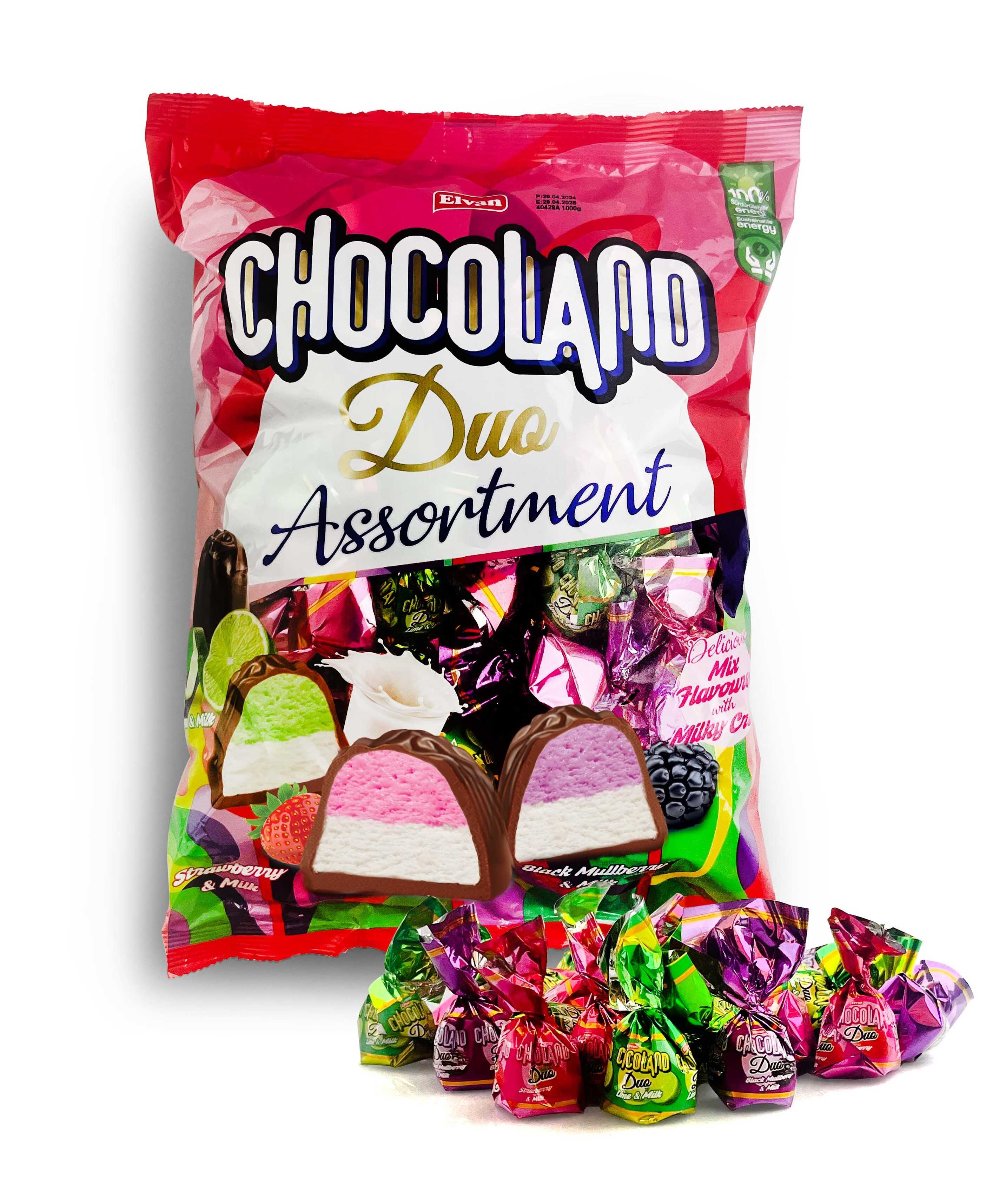 Chocoland Duo Mix Truffle 1000 Gram (1 Sachet)