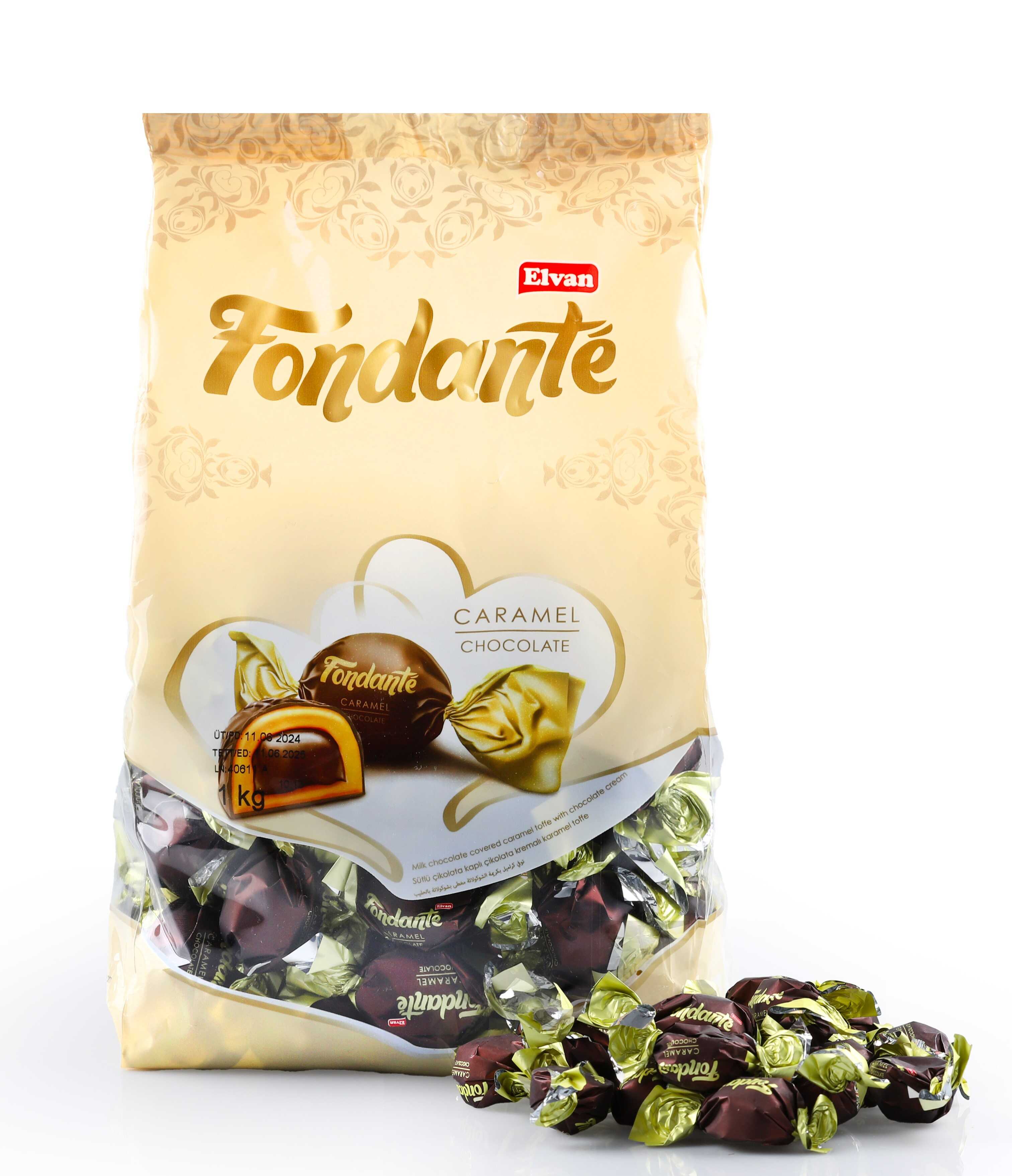 Fondante Caramel Toffee 1000 Gr. (1 Poşet) Fondante Fondante