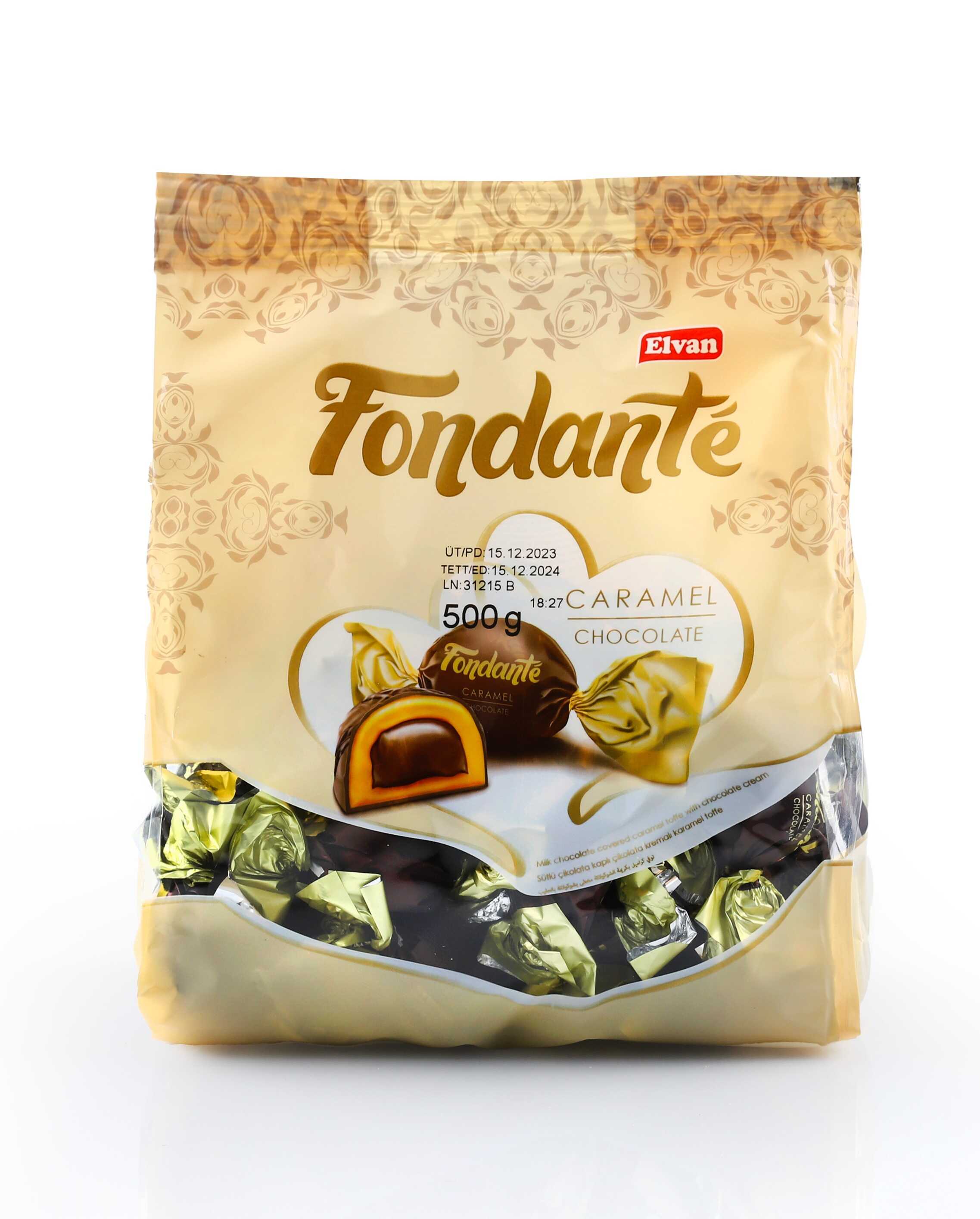Fondante Caramel Toffee 500 Gr. (1 Poşet) Fondant Fondante