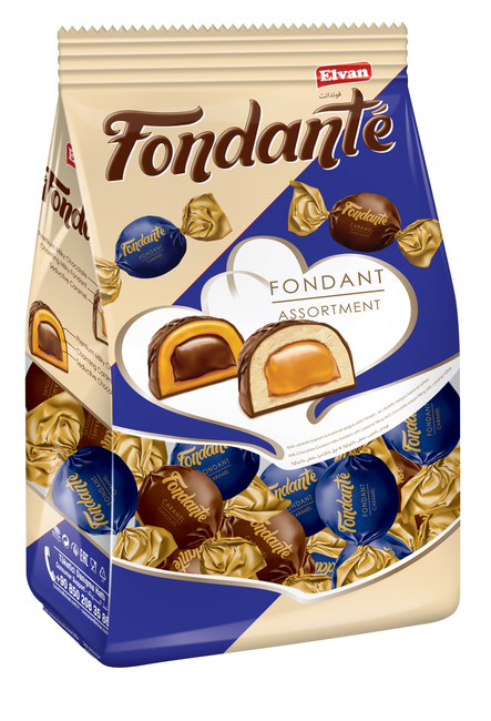 Fondante Caramel Toffee 1000 Gr. (1 Poşet) Fondante Fondante